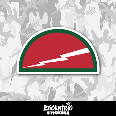 78th Infantry Division Vinyl Sticker - Eccentric Stickers