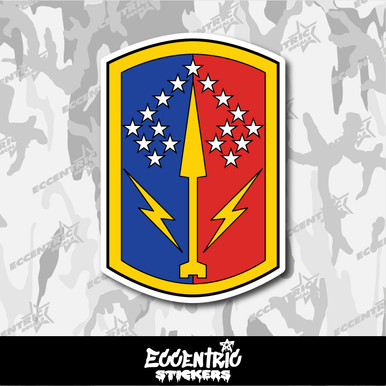 US Army 174th Air Defense Artillery Brigade Vinyl Sticker - Eccentric ...
