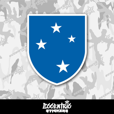 23rd Infantry Division Vinyl Sticker - Eccentric Stickers