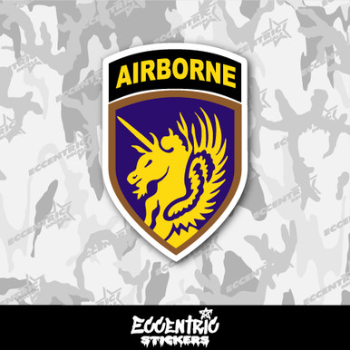 13th Airborne Division Vinyl Sticker - Eccentric Stickers