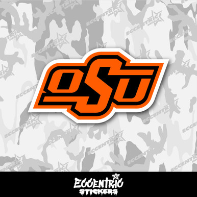 Oklahoma State Cowboys Vinyl Sticker - Eccentric Stickers
