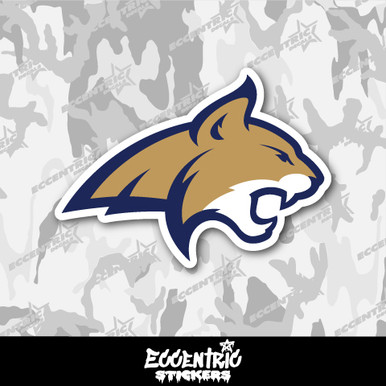 Montana State Bobcats Vinyl Sticker - Eccentric Stickers