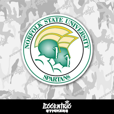 Norfolk State Spartans Vinyl Sticker - Eccentric Stickers