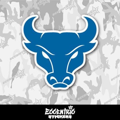 Buffalo Bulls Vinyl Sticker - Eccentric Stickers