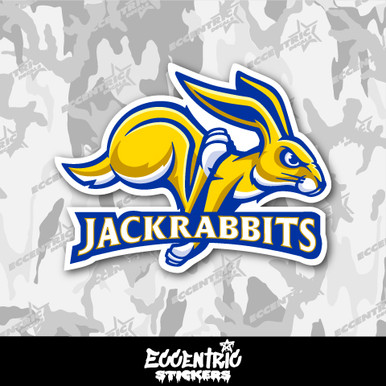 South Dakota State Jackrabbits Vinyl Sticker - Eccentric Stickers