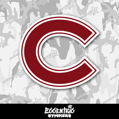 Colgate Raiders Vinyl Sticker - Eccentric Stickers