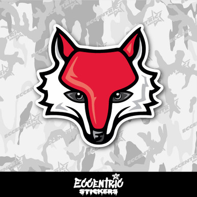 Marist Red Foxes Vinyl Sticker - Eccentric Stickers