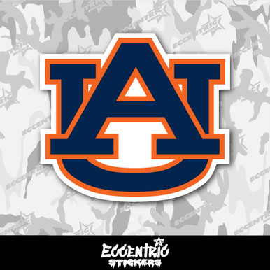 Auburn Tigers Vinyl Sticker - Eccentric Stickers