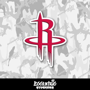 Houston Rockets Vinyl Sticker - Eccentric Stickers