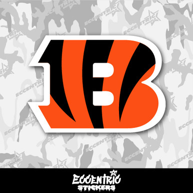Cincinnati Bengals Vinyl Sticker - Eccentric Stickers