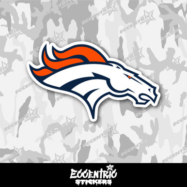 Denver Broncos Vinyl Sticker - Eccentric Stickers