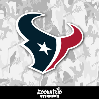 Houston Texans Vinyl Sticker - Eccentric Stickers