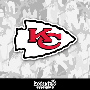 Kansas City Chiefs Vinyl Sticker - Eccentric Stickers