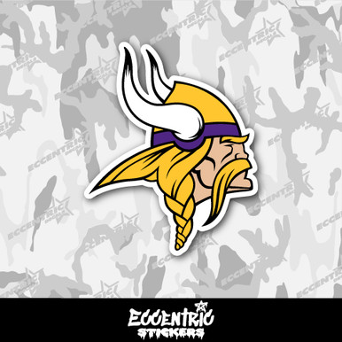 Minnesota Vikings Vinyl Sticker - Eccentric Stickers
