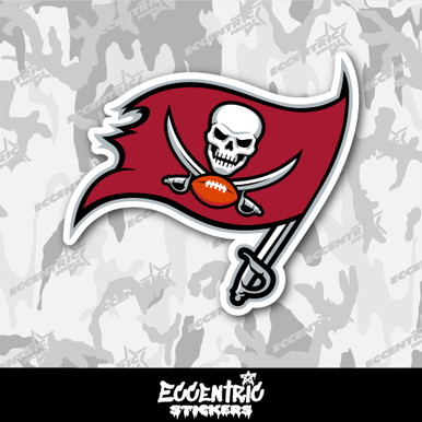 Tampa Bay Buccaneers Vinyl Sticker - Eccentric Stickers