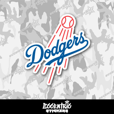 Los Angeles Dodgers Vinyl Sticker - Eccentric Stickers