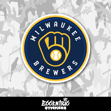 Milwaukee Brewers Vinyl Sticker - Eccentric Stickers