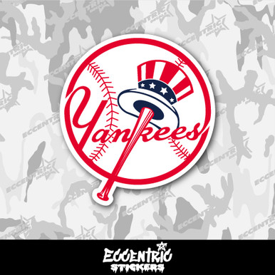 New York Yankees Vinyl Sticker - Eccentric Stickers