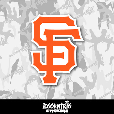San Francisco Giants Logo Vinyl Sticker - Eccentric Stickers