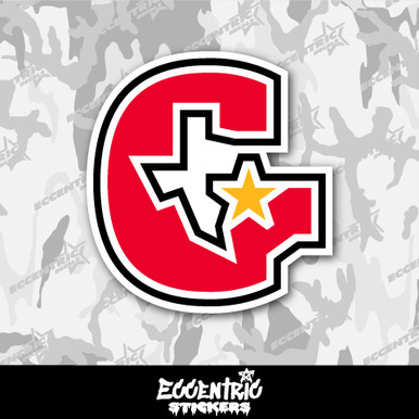 Houston Gamblers Vinyl Sticker - Eccentric Stickers