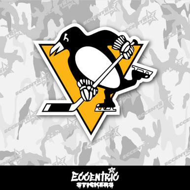 Pittsburgh Penguins Vinyl Sticker - Eccentric Stickers