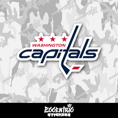 Washington Capitals Vinyl Sticker - Eccentric Stickers