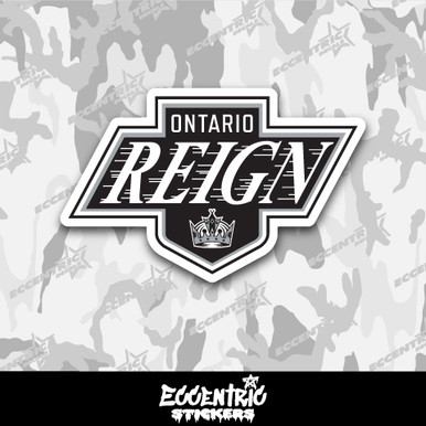 Ontario Reign Vinyl Sticker - Eccentric Stickers