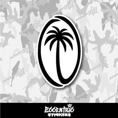 Fiji National Rugby Team Vinyl Sticker - Eccentric Stickers