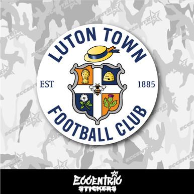 Luton Town F.C. Vinyl Sticker - Eccentric Stickers
