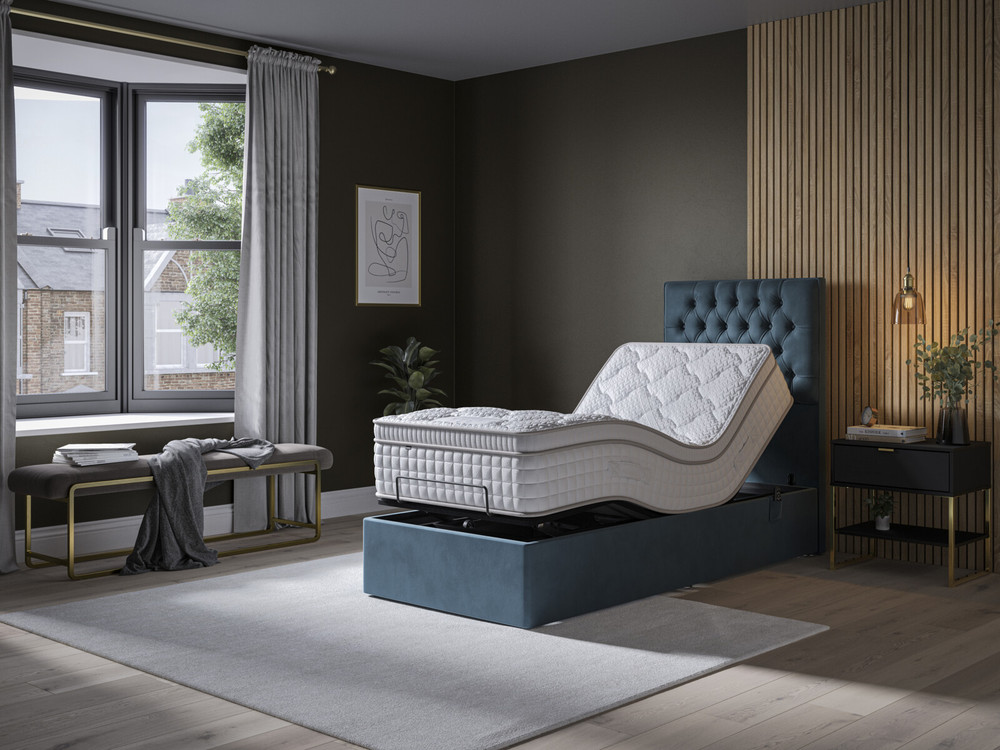 Wall hugger adjustable bed store