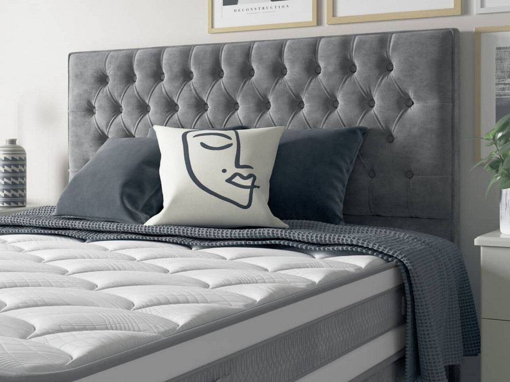 Staples and Co Kensington Floorstanding Split Headboard - Bensons for Beds