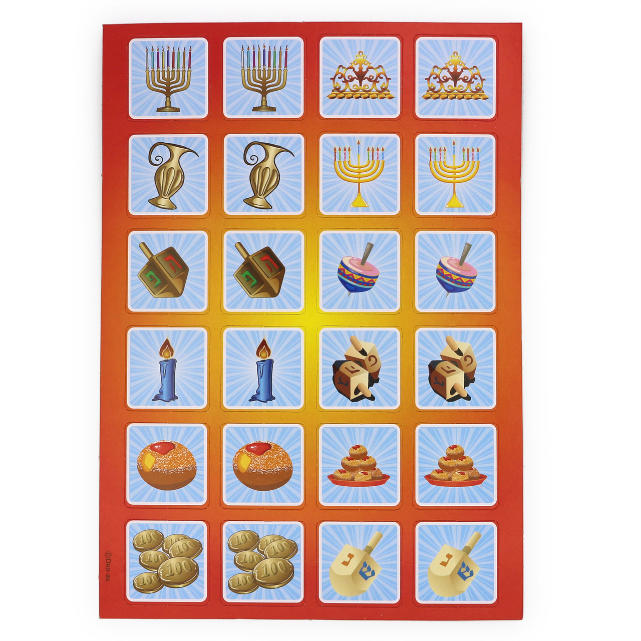 Simple Chanukah Memory Game | Great Pricing at Benny's