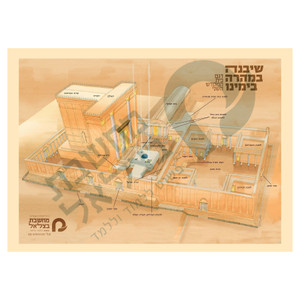 Beit HaMikdash Second Jerusalem Temple Jewish Laminated Poster | at the ...