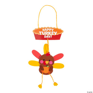 Thanksgiving Happy Turkey Day Mobile Craft Kit - Makes 12. . at the ...