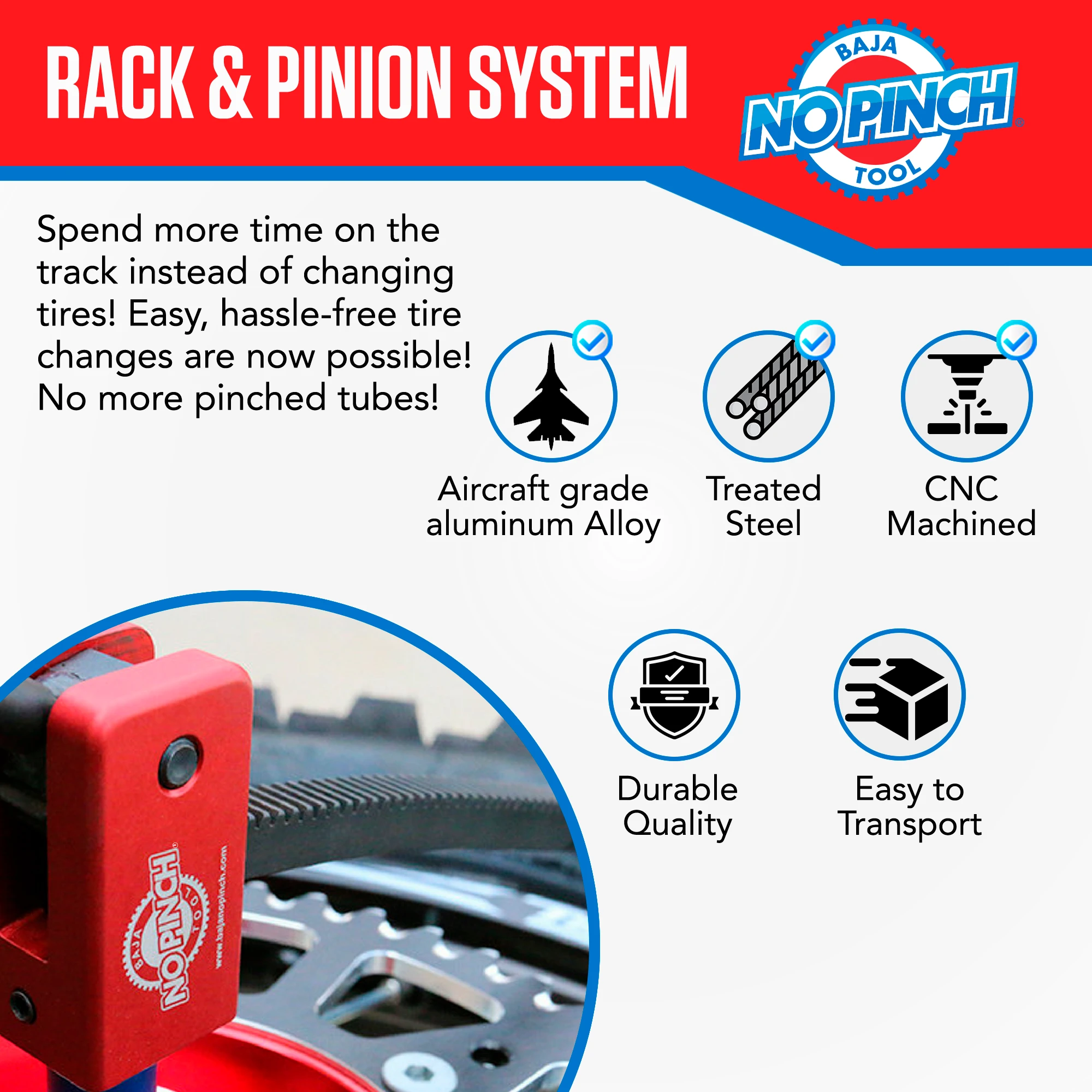 Baja No Pinch Tire Changer: A Lifetime Investment in Quality