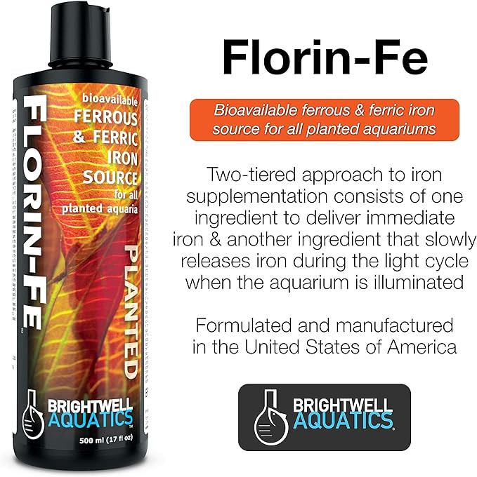 Florin-Fe Iron Fertilizer for Aquarium Plants