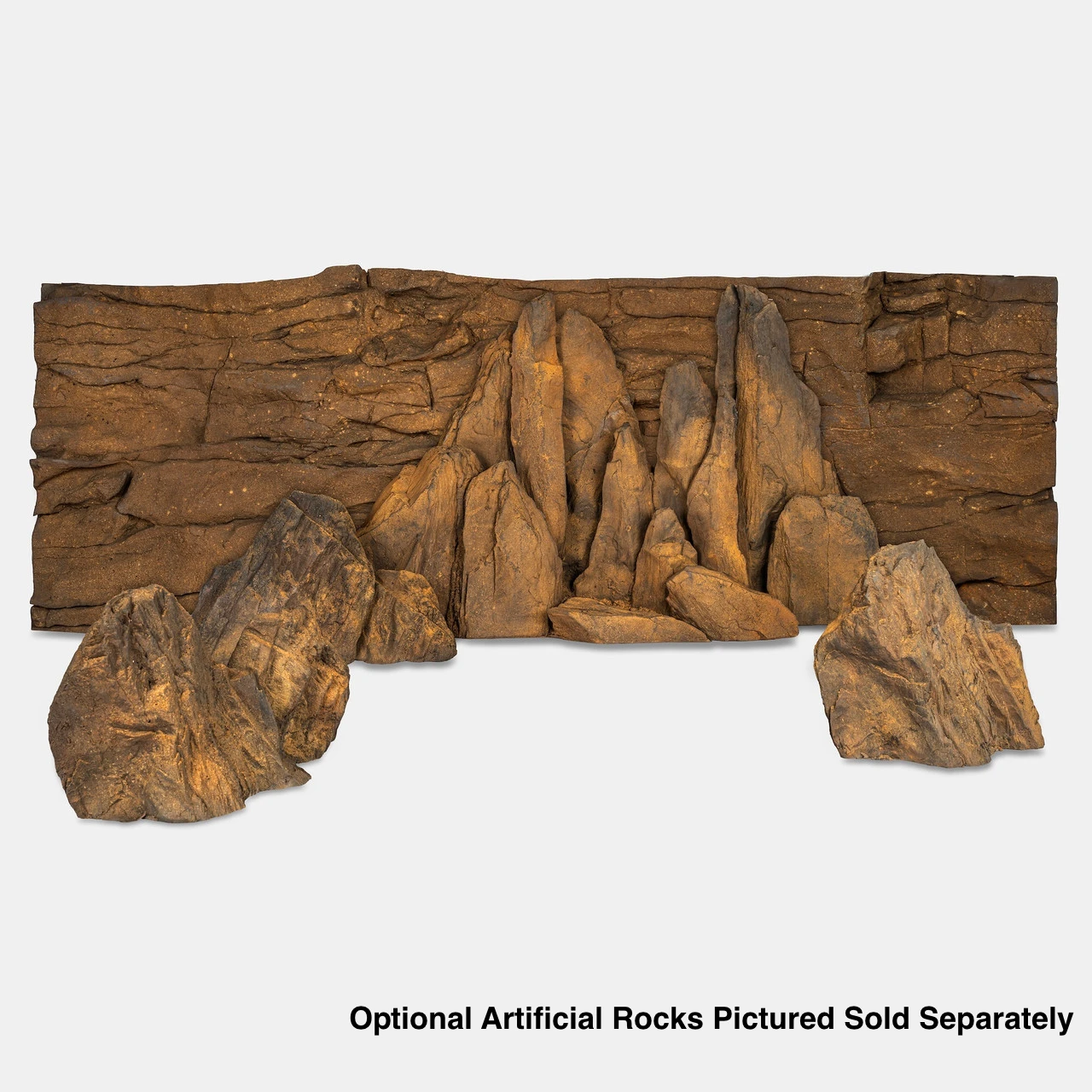 Rocky Canyon 3D Aquarium Background | Custom Made in USA | Modern Aquarium