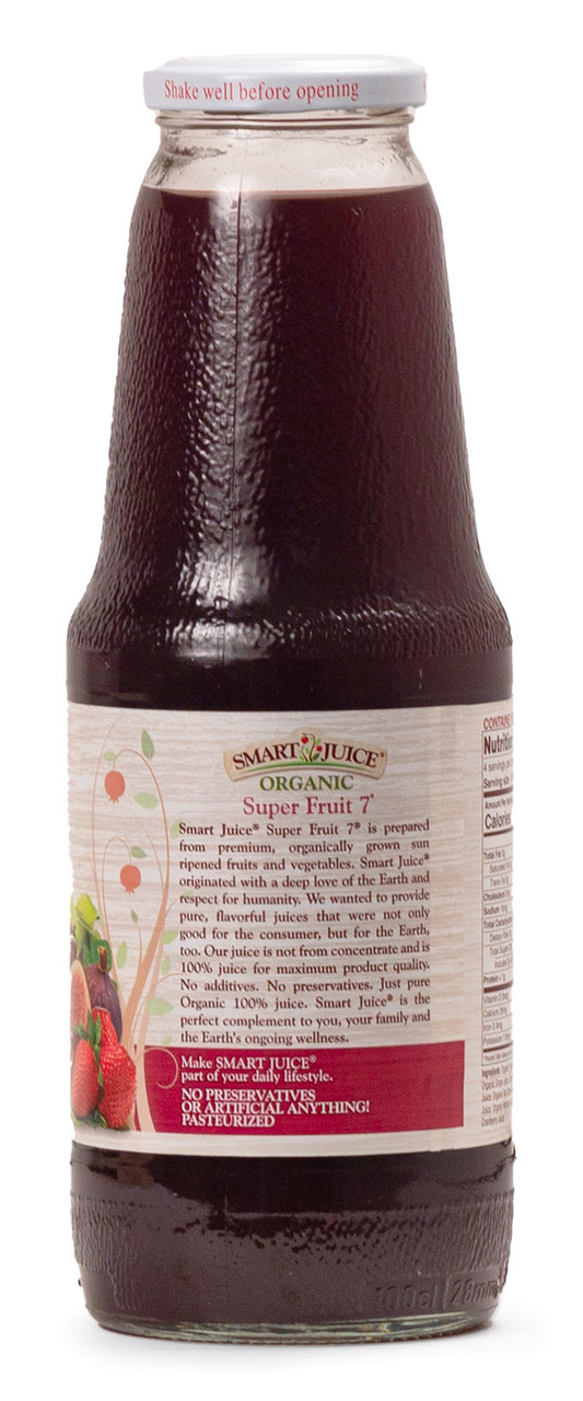 Organic Super Fruit 7 Juice Blend - 100% Not From Concentrate, 33.8 fl ...