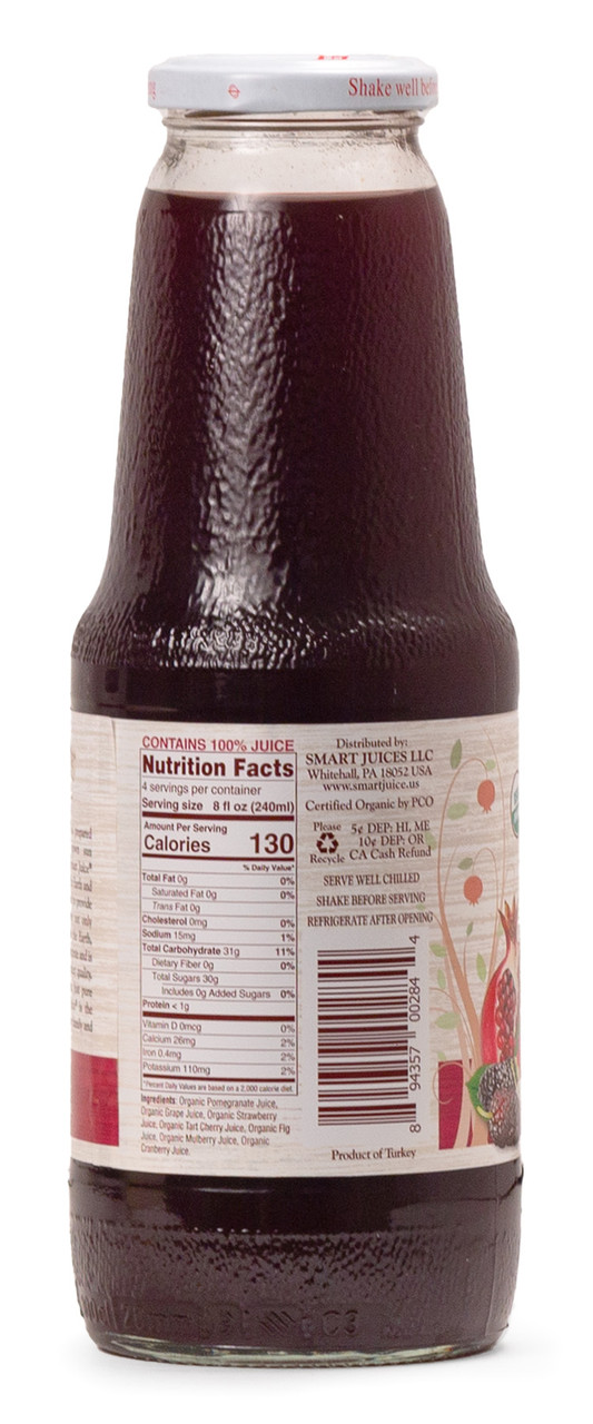 Organic Super Fruit 7 Juice Blend - 100% Not From Concentrate, 33.8 fl ...
