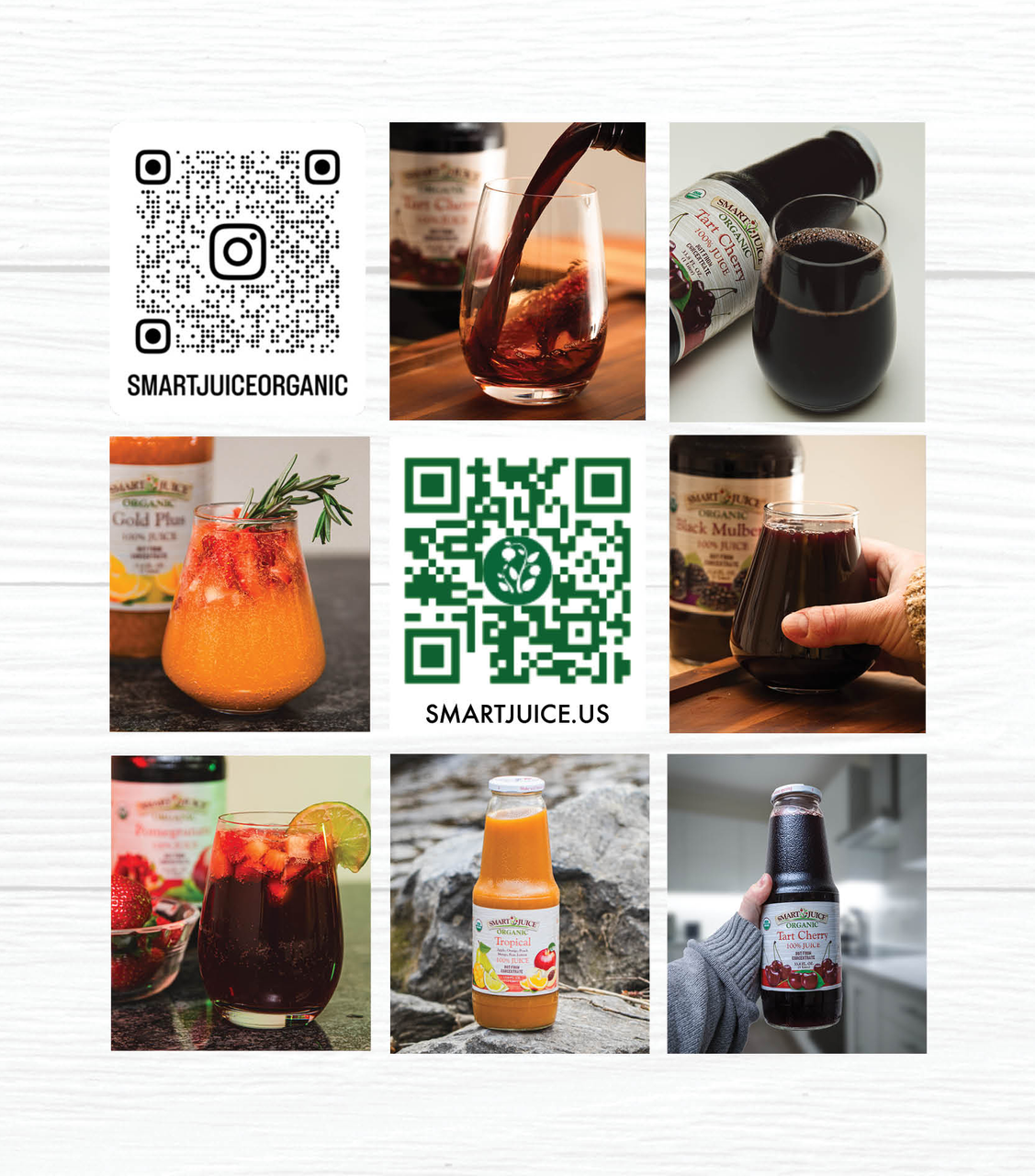 Organic Tart Cherry Juice - 100% Not From Concentrate, 33.8 fl oz glass