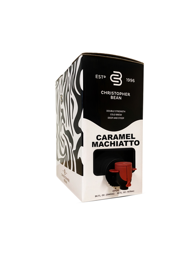 Cold Brew On Tap Caramel Machiatto - Christopher Bean Coffee
