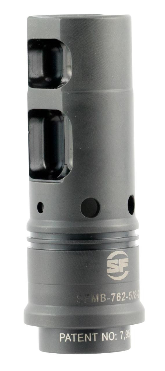 SureFire SFMB7625824 SOCOM Muzzle Brake Black DLC Stainless Steel with ...