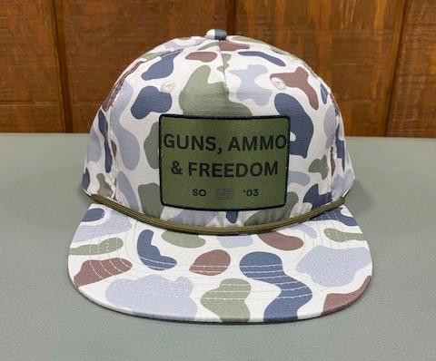 Springhill Outfitters Guns, Ammo & Freedom Olive Patch Rope Hat ...