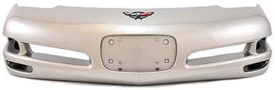 1997 - 2004 C5 Corvette Front Bumper Fascia OEM 10433080 41U Black |12843