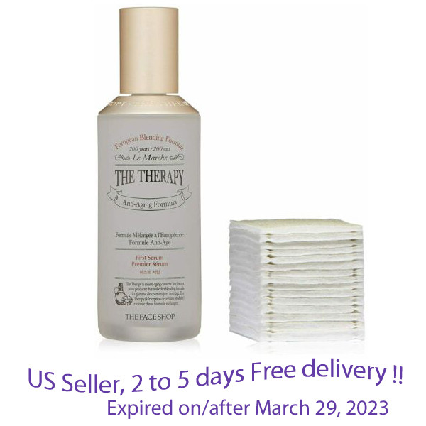 TheFaceShop The Therapy First Serum 130mL + Free Gift Sample !! - k ...
