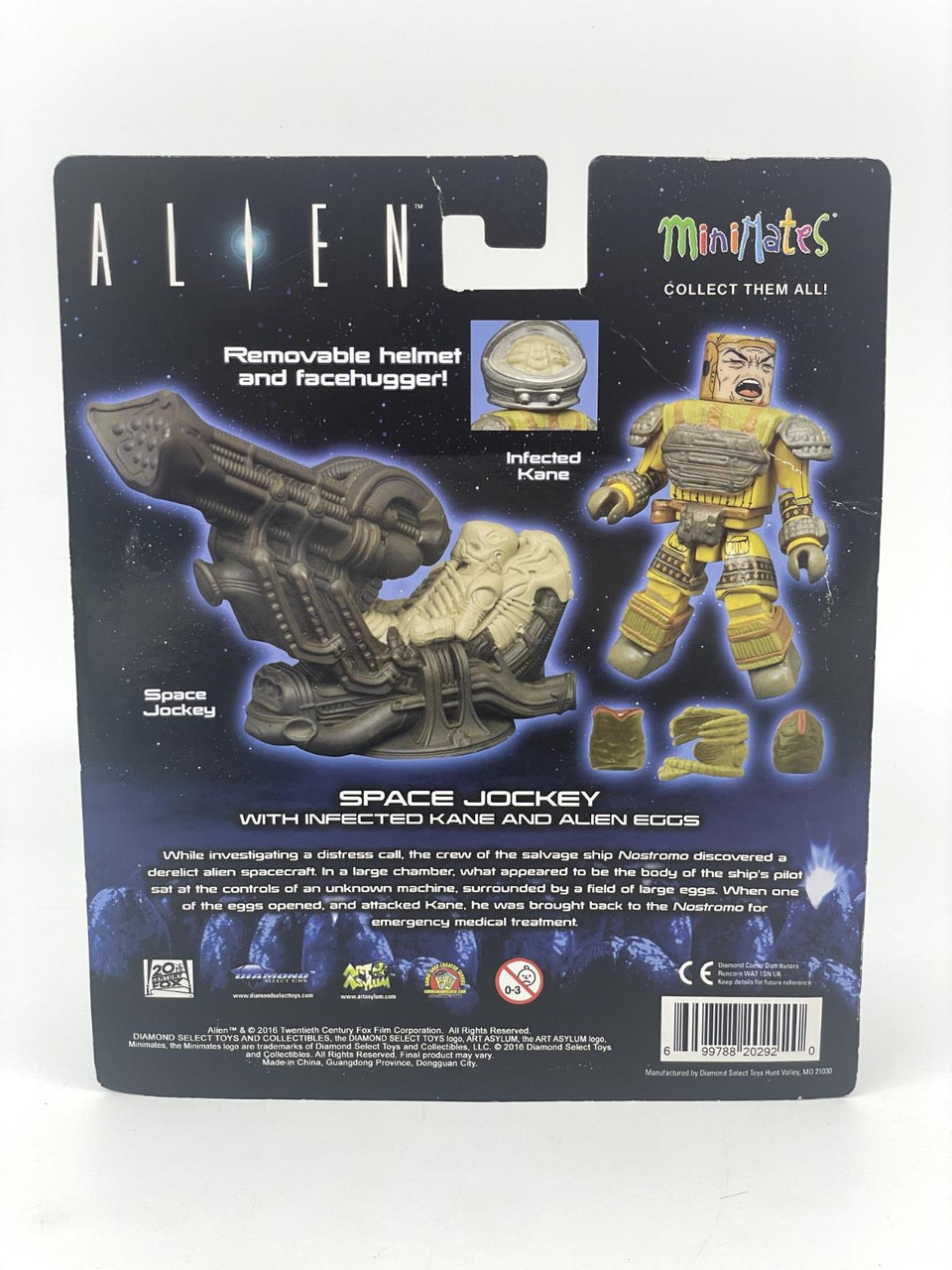 Aliens Minimates Deluxe Space Jockey with Infected Kane and Alien Eggs ...