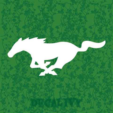 Mustang Logo Decal Vinyl Sticker - Decal Ivy