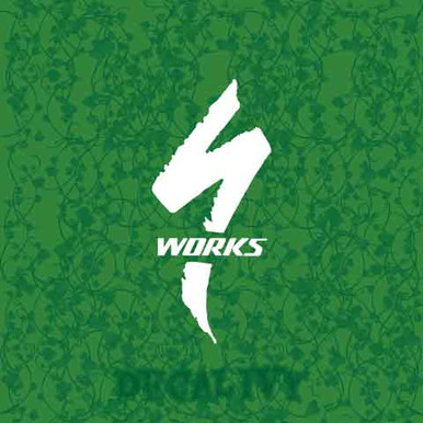 Specialized S-Works Logo Decal Vinyl Sticker - Decal Ivy