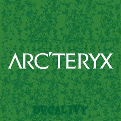 Arc'teryx Text Decal Vinyl Sticker - Decal Ivy