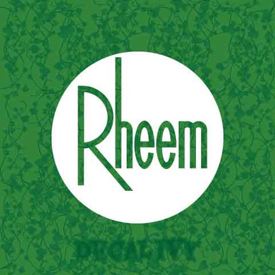 Rheem Logo Decal Vinyl Sticker - Decal Ivy